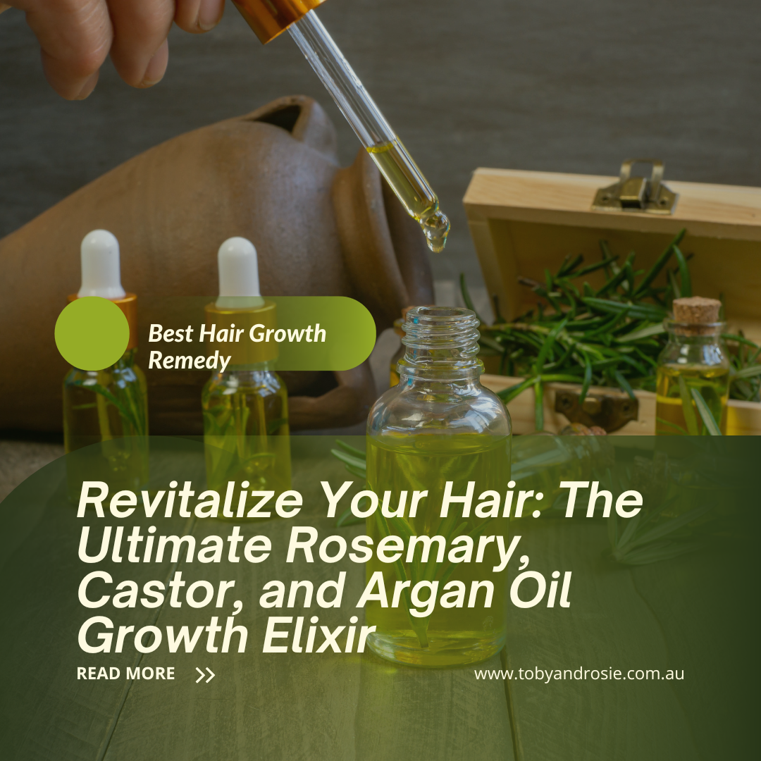 DIY The ultimate Rosemary Hair growth Elixir - Toby and Rosie